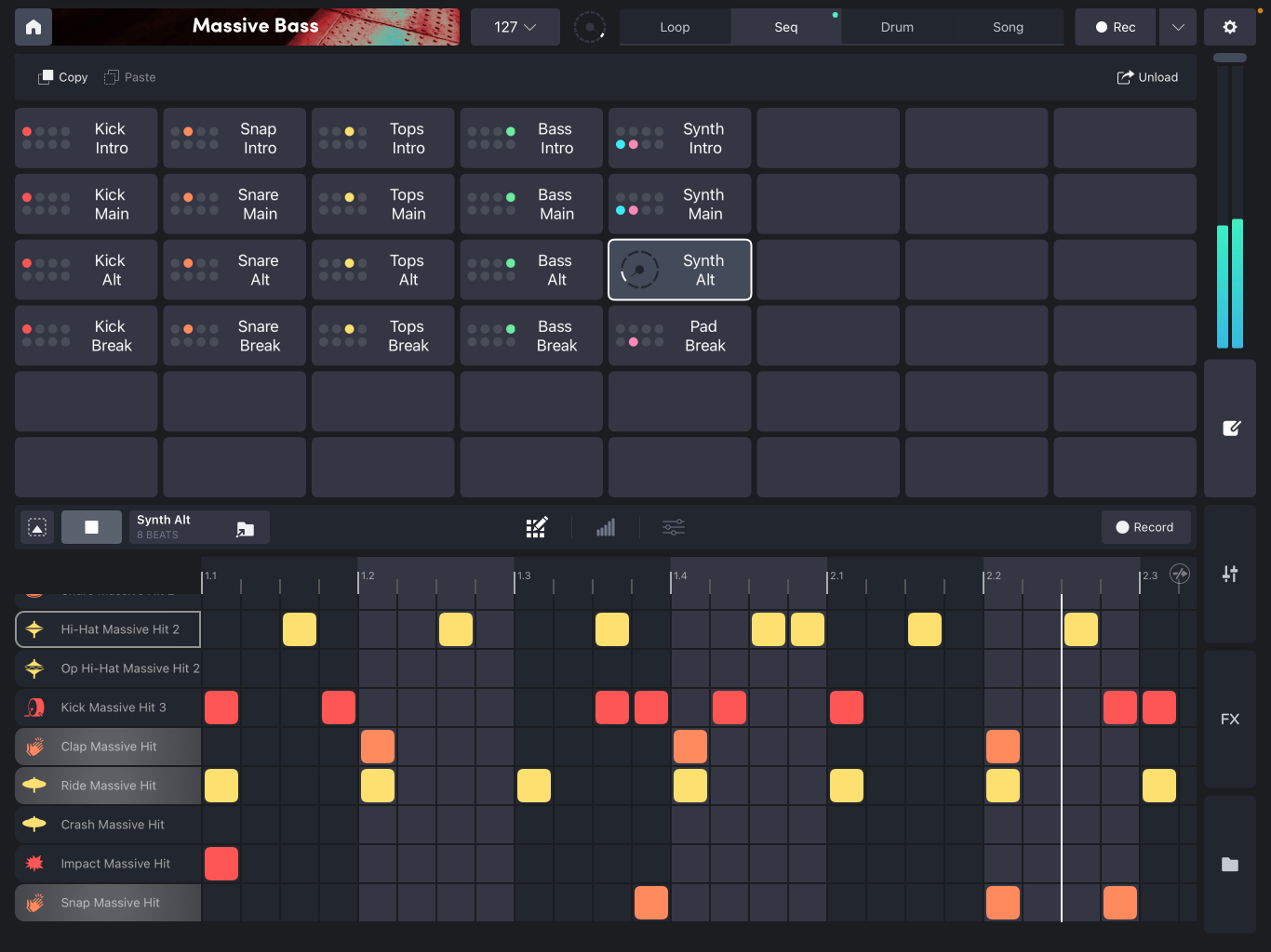 Remixlive music creation app for iOS, Mac & Android